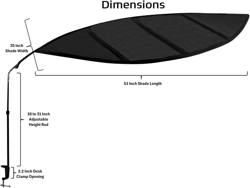 Office Cubicle and Desk Shade - The Original Cubicle and Desk Shade ...