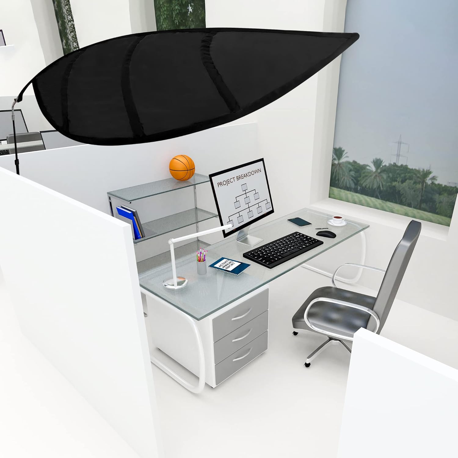 Office Cubicle and Desk Shade - The Original Cubicle and Desk Shade ...